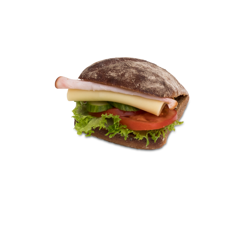 Mörk Fralla, Ost & Skinka | Waynes Coffee - Ekologisk frukost, lunch ...