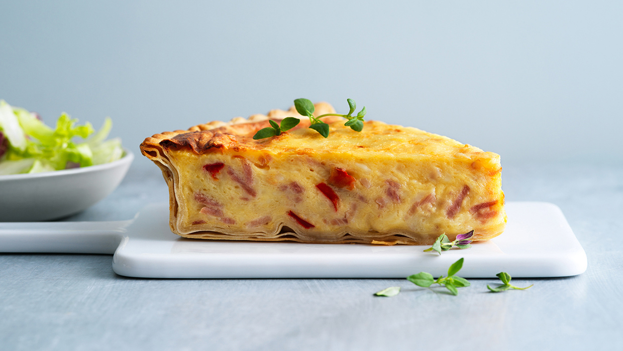 Paj med västerbottensost & skinka | Waynes Coffee – Ekologisk frukost ...