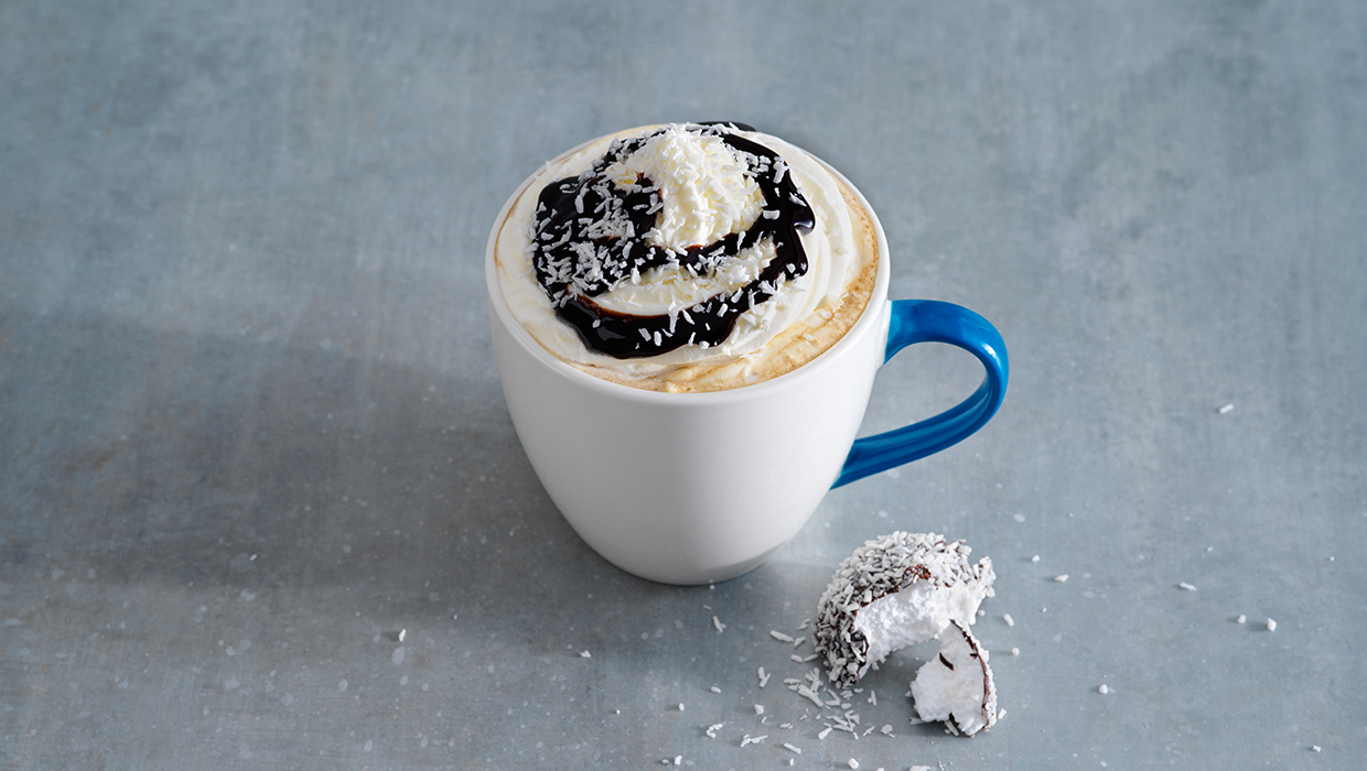 Latte kokosboll | Waynes Coffee – Ekologisk frukost, lunch och fika